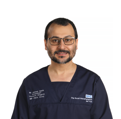 Dr Ahmed Habib | Leading Thoracic Surgeon Wolverhampton | Robotic Chest ...